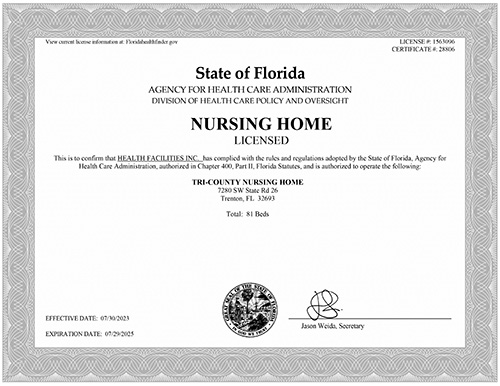 Tri County Nursing Home, Rehab Facility, Physical Therapy, Occupational ...